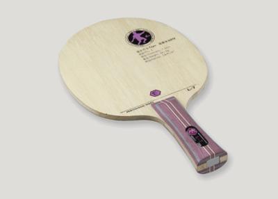 China 5 Plywood L-7 Table Tennis Blade / wooden ping pong paddles with Strong Attack Power for sale