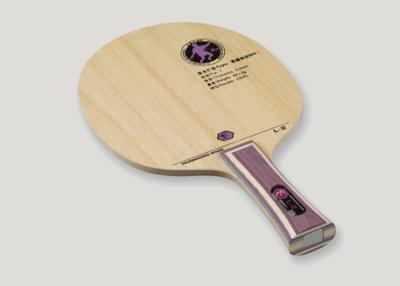 China Soft Touch 7 Plywood Custom Table Tennis Bats , Professional Ping Pong Paddles for sale