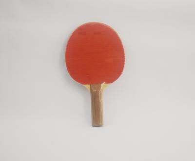 China Outdoor Ping Pong Paddles With Penhold Style River Wood Plain handle for sale