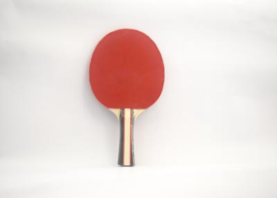 China 1.5MM #3  Orange Spone Table Tennis Rackets Colorful Lines Inlaid Handle for sale