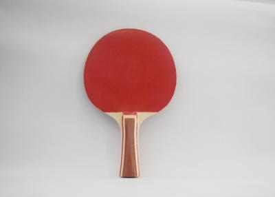 China No Spone Ping Pong Bat For Training With Colorful Lines Inlaid Handle for sale