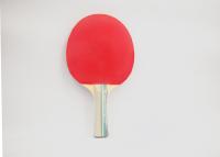 China Blue & Green Color Table Tennis Rackets With Combination Style Handle for sale
