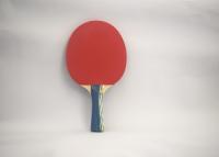 China Color Handle Table Tennis Rackets With Reverse Rubber 1.5mm #2 Orange Sponge for sale