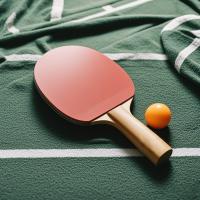 China Carbon Fiber Table Tennis Rackets With 5 Plies Natural Wood Bottom for sale