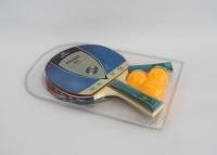 China 3 ABS Balls And 2 Racket Tabletop Ping Pong Set Pimple In Rubber for sale