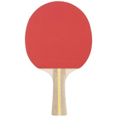 China Contour Handle Table Tennis Set 2 Bats 3 Balls Allround 5 Ply Blade For Beginner Player for sale