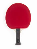 China Competitive Table Tennis Rackets Concave Composite Handle Inverted Rubber For Improving Player for sale