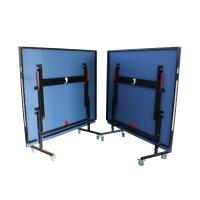 China V - Six Steel Outdoor Table Tennis Table Blue Color EN14468-1 for sale