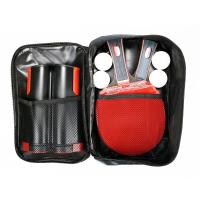 China 2 Bat Flexible Net Holder Ping Pong Racket Set ABS Ball 7 Layer Elastic Sponge for sale