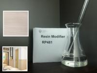 China Transparent Urea Formaldehyde Resin Modifier RP481 Soluble Non Toxic Internal Plasticizer 1-3% Dosage for sale