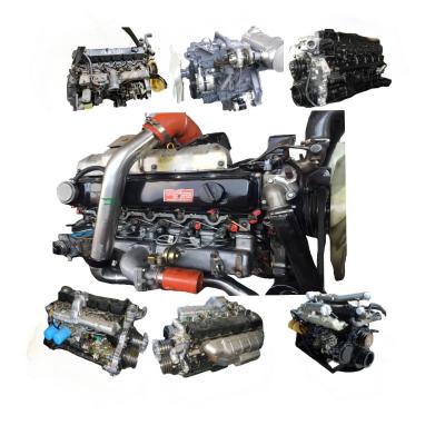China Japanese Original Complete 4JB1 4JB1T Pickup DMAX NKR NPR Diesel Car Engine with Gearbox and Torque Contact for sale