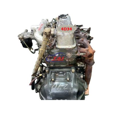 China Used Mitsubishi 4D34 4D34T Engine Motor for Japanese Agricultural Machinery for sale
