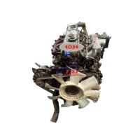 China 4D34 Diesel Engine for Mitsubishi Canter 4D33 4D32 Japan Used Complete Original Low Mileage Motor for sale