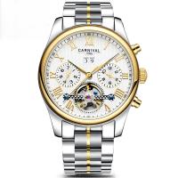 China Traditional Leather Strap Watch Featuring Lightweight Stainless Steel Case and Adjustable Genuine Leather Band for Daily for sale