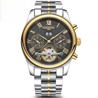 China Traditional Leather Strap Watch Featuring Lightweight Stainless Steel Case and Adjustable Genuine Leather Band for Daily for sale
