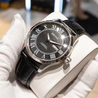 China Elegant Traditional Business Wristwatch Featuring Date Display and Comfortable Leather Strap Ideal for Daily Business Wear for sale