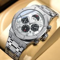 China Classic Comfortable Traditional Leather Strap Watch Durable Stylish Elegant Timepiece Suitable Business Casual Occasions for sale