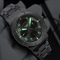 China Classic Comfortable Traditional Leather Strap Watch Durable Stylish Elegant Timepiece Suitable Business Casual Occasions for sale