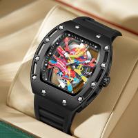 China Leather Strap Trendy Casual Quartz Watch Classic Appearance Soft Comfortable Band Suitable for Casual and Formal Occasions for sale