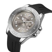 China Lightweight Stylish Casual Quartz Watch Featuring Accurate Timekeeping and Comfortable Silicone Strap for Daily Activities for sale