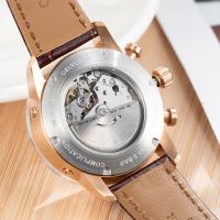 China Professional Traditional Business Wrist Watch Featuring Date Display Function and Scratch Resistant Mineral Glass for Daily Wear for sale