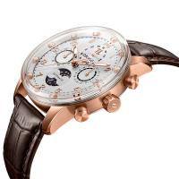 China Professional Traditional Business Wrist Watch Featuring Date Display Function and Scratch Resistant Mineral Glass for Daily Wear for sale