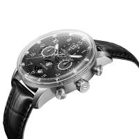China Professional Traditional Business Wrist Watch Featuring Date Display Function and Scratch Resistant Mineral Glass for Daily Wear for sale