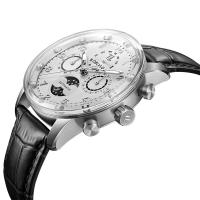 China Professional Traditional Business Wrist Watch Featuring Date Display Function and Scratch Resistant Mineral Glass for Daily Wear for sale