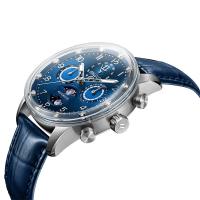 China Professional Traditional Business Wrist Watch Featuring Date Display Function and Scratch Resistant Mineral Glass for Daily Wear for sale