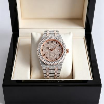 China Refined rose gold watch with diamonds crafted to meet luxury business gifting and exclusive event needs for sale