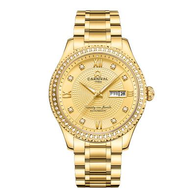 China Automatic Movement Men's Mechanical Sports Watch Sleek Design Scratch Resistant Crystal Suitable for Sports Enthusiasts for sale