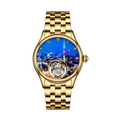 China Chronograph Function Men's Luxury Wristwatch Offering Precision Timekeeping Stylish Appearance for Professional Settings for sale
