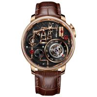 China Water Resistant Men's Luxury Wristwatch Elegant Design Durable Strap Suitable Business Casual and Formal Occasions for sale