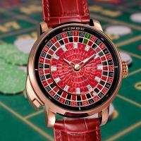 China Men's Luxury Wristwatch with Automatic Movement and Exhibition Case Back Showcasing Intricate Mechanical Details for sale