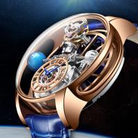 China Eco Friendly Men's Luxury Wristwatch Solar Powered Movement Durable Construction Elegant Appearance Suitable Office Wear for sale