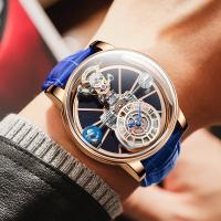 China Eco Friendly Men's Luxury Wristwatch Solar Powered Movement Durable Construction Elegant Appearance Suitable Office Wear for sale