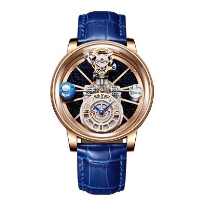 China Eco Friendly Men's Luxury Wristwatch Solar Powered Movement Durable Construction Elegant Appearance Suitable Office Wear for sale