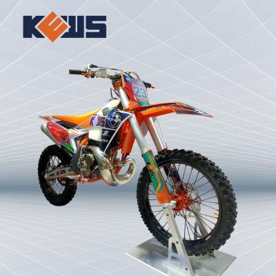 China Carburetor Fueled 250CC Water-Cooled 2 Stroke Motocross With CDI Ignition And Optional Decals for sale