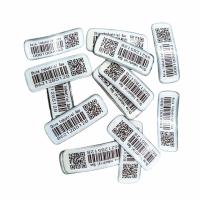 China Industrial Gas Oxygen Cylinder Tracking QR Code Tag Manage Label for sale