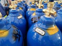 China Industrial Gas Oxygen Cylinder Tracking QR Code Tag Manage Label for sale
