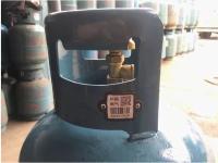 China Metal Ceramic Gas Cylinder Tag Tracking With Bar Code Technology for sale