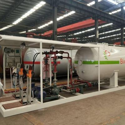 China CNEX 10 Tons 20m3 20000 Liters 10 Mt LPG Skid Plant for sale