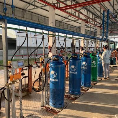 China LPG Filling Scale Explosion proof Automatical filling cylinders for home gas lpg cylinder Thailand for sale