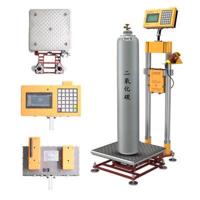 China 2kg Coca Cola Co2 OLED Display Cylinder Filling Scale for sale