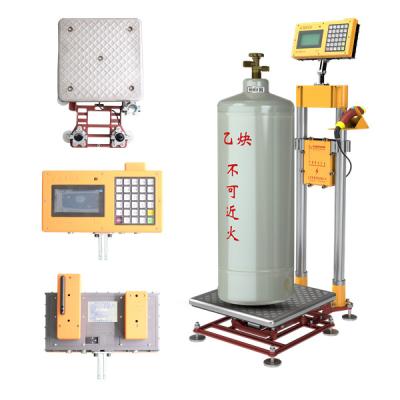 China S-TCS-YG-SV 180 180kg 220V Cylinder Filling Scale for sale