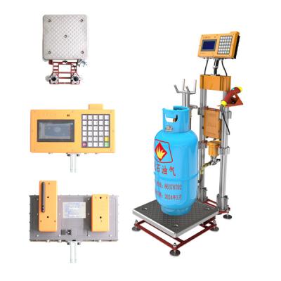 China OEM 220V 120kg LPG Gas Cylinder Filling Machine for sale