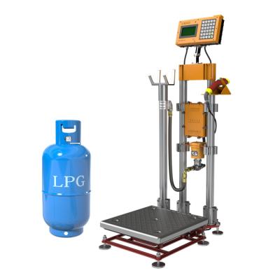 China 1.6Mpa Class 3 220V LPG Gas Cylinder Filling Scale for sale