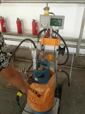 China Cooking 180kg Division 50G LPG Cylinder Filling Machine for sale