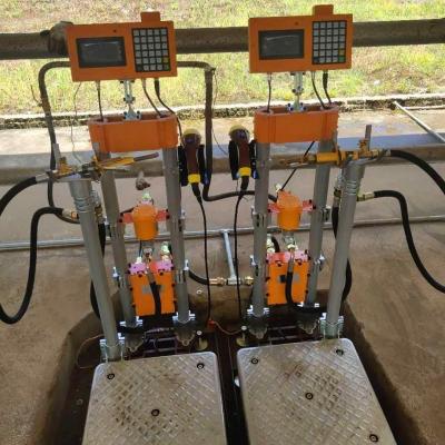 China 220V 120Kg 1.6Mpa LPG Gas Refilling Machine 50G Division for sale