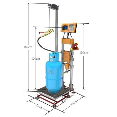 China Chain Type Electronic LPG Cylinder Filling Scale 50G Division for sale